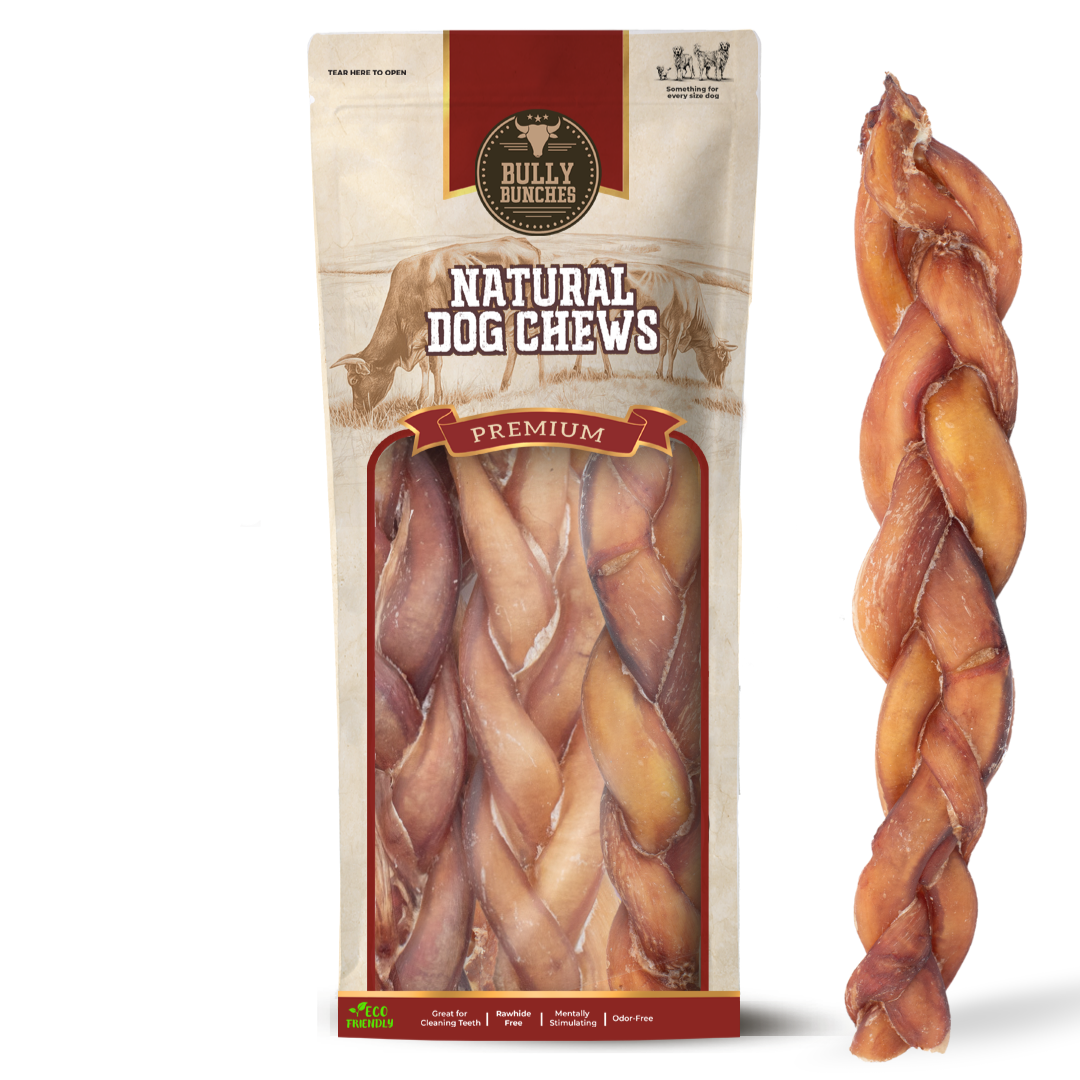 Bully Bunches 12 Inch Monster Braided Bully Stick — AnimalWiz.com