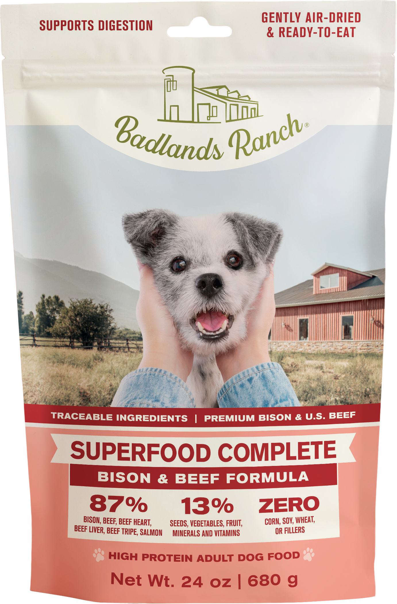 Badlands Ranch Superfoods Complete Bison & Beef Formula — AnimalWiz.com