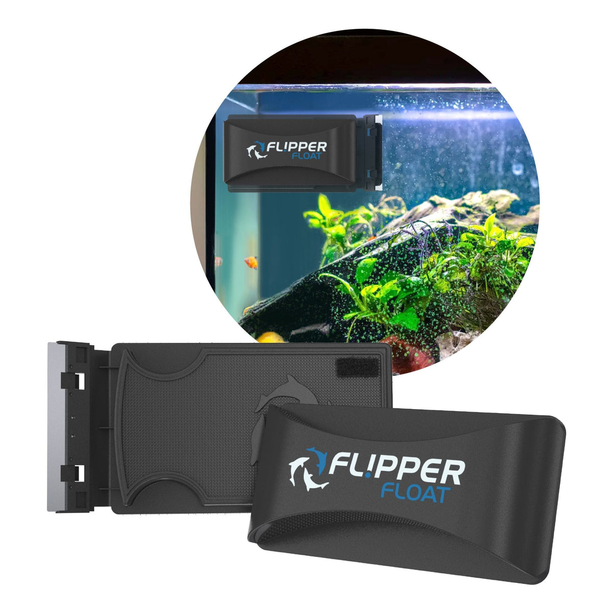 Flipper FLOAT 2 in 1 Magnetic Aquarium Algae Cleaner (Standard ...