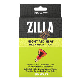 Zilla Incandescent Spot Bulb Night Red 150 watts — AnimalWiz.com