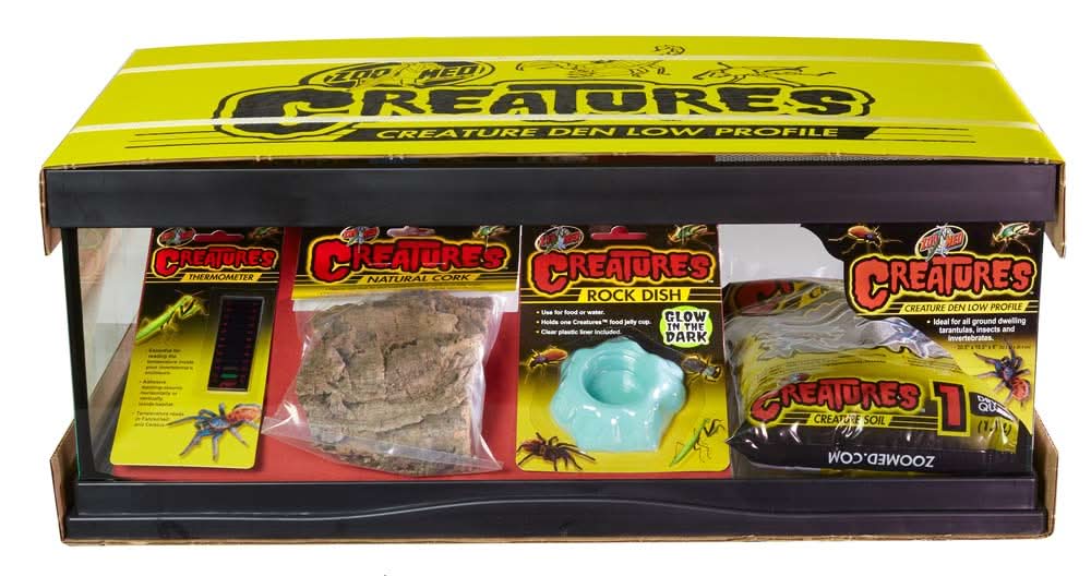 Zoo Med Creatures Den Low Profile Starter Kit — AnimalWiz.com