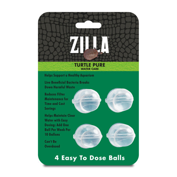Zilla Turtle PURE 4-pack — AnimalWiz.com