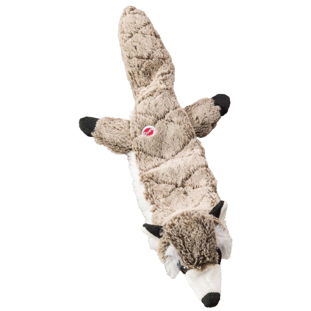 Skinneeez Extreme Quilted Dog Toy Raccoon Gray 23 in — AnimalWiz.com