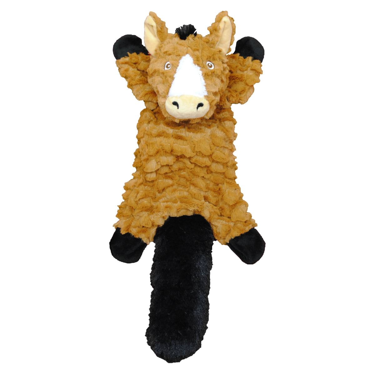 Jolly Pet Fat Tail Stuffed Horse Dog Toy SM — AnimalWiz.com