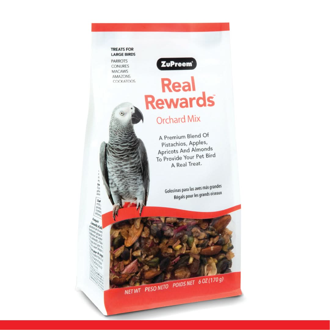 ZuPreem Real Rewards Orchard Mix Bird Treats Large Birds 6 oz ...