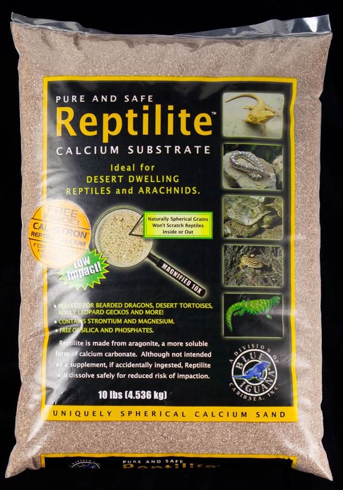 CaribSea All Natural Reptile Calcium Substrate Baja Tan 10 lb ...