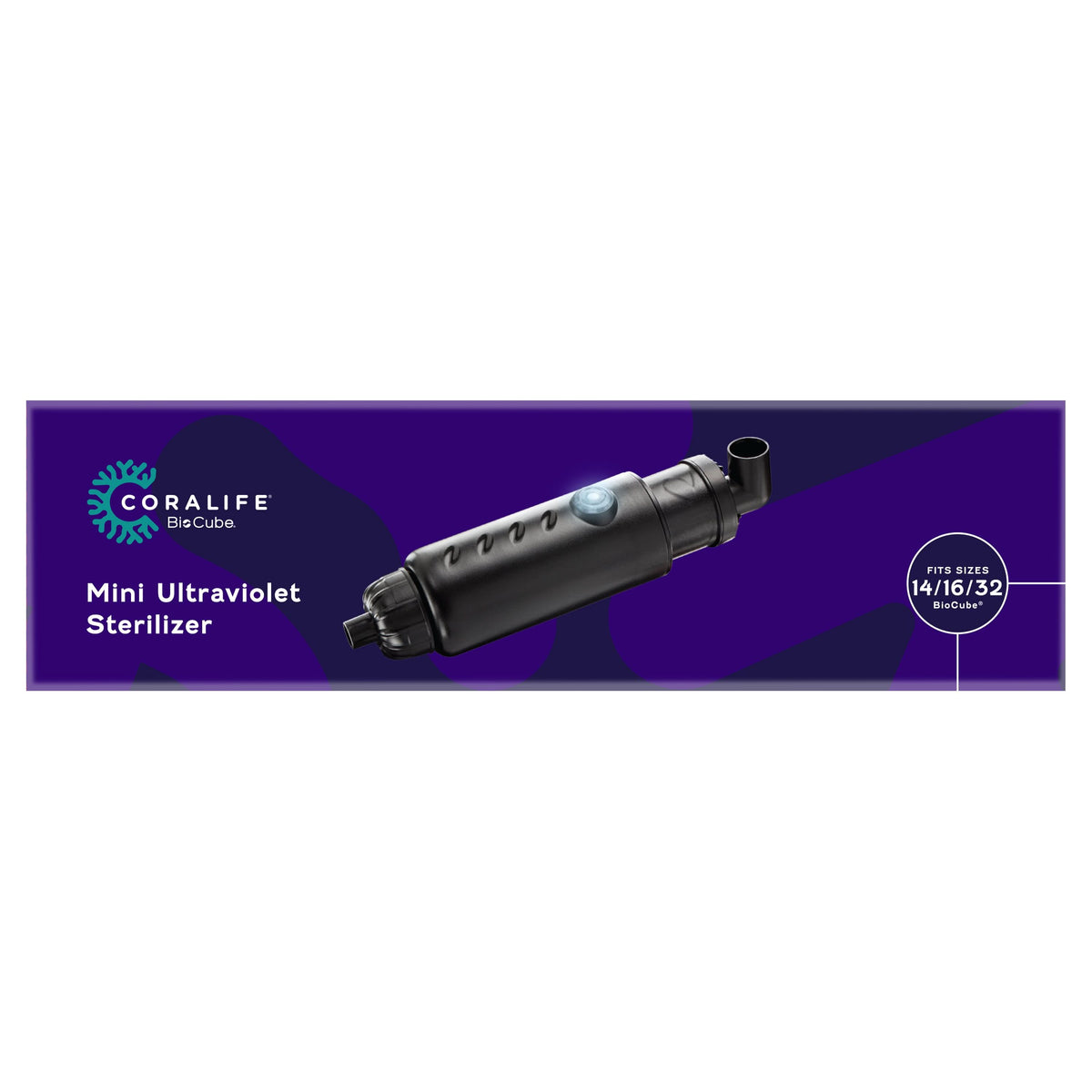 Coralife Biocube Ultraviolet Sterilizer Mini, 5 Watt UV Lamp ...