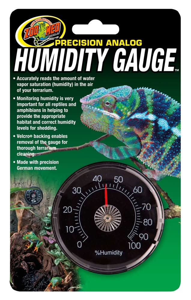 Zoo Med Precision Analog Humidity Gauge — AnimalWiz.com