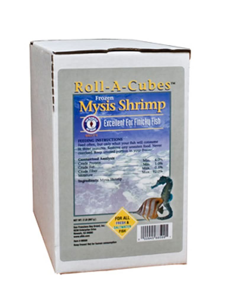 San Francisco Bay Brand Mysis Shrimp Frozen Fish Food 2 lb 216 Count ...