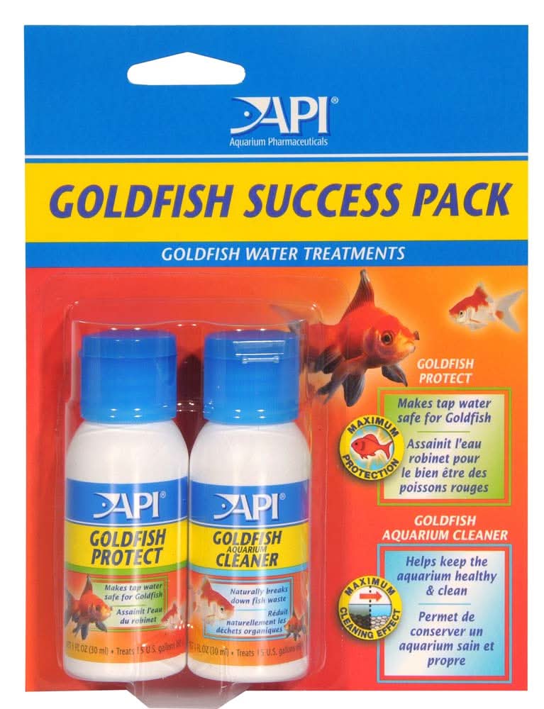 API Goldfish Success Pack Aquarium Water Conditioner 2 fl oz ...