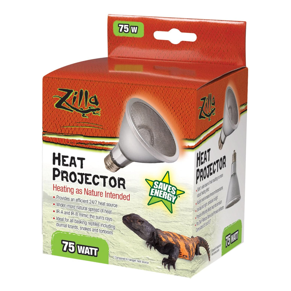Zilla Heat Projector 75 Watt — AnimalWiz.com