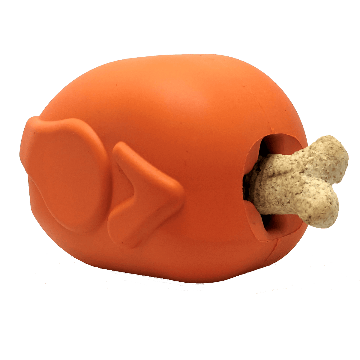 Roasted Turkey eDispenser Durable Rubber Chew Toy & Treat Dispenser ...