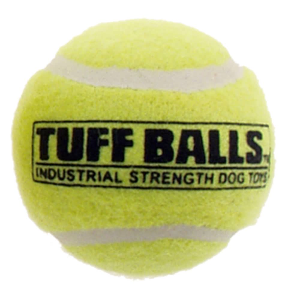 Petsport USA Tuff Ball Dog toy Yellow Bulk 1.8 in — AnimalWiz.com