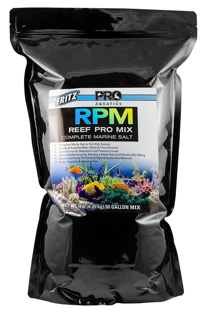 Fritz Reef Pro Max Complete Marine Salt Mix 50 gal 14lb bag — AnimalWiz.com