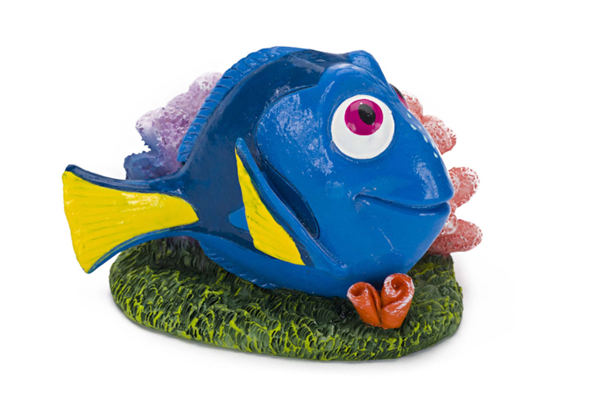 Disney Dory with Coral Aquarium Statue Blue, Green, Pink 1.5 in Mini ...