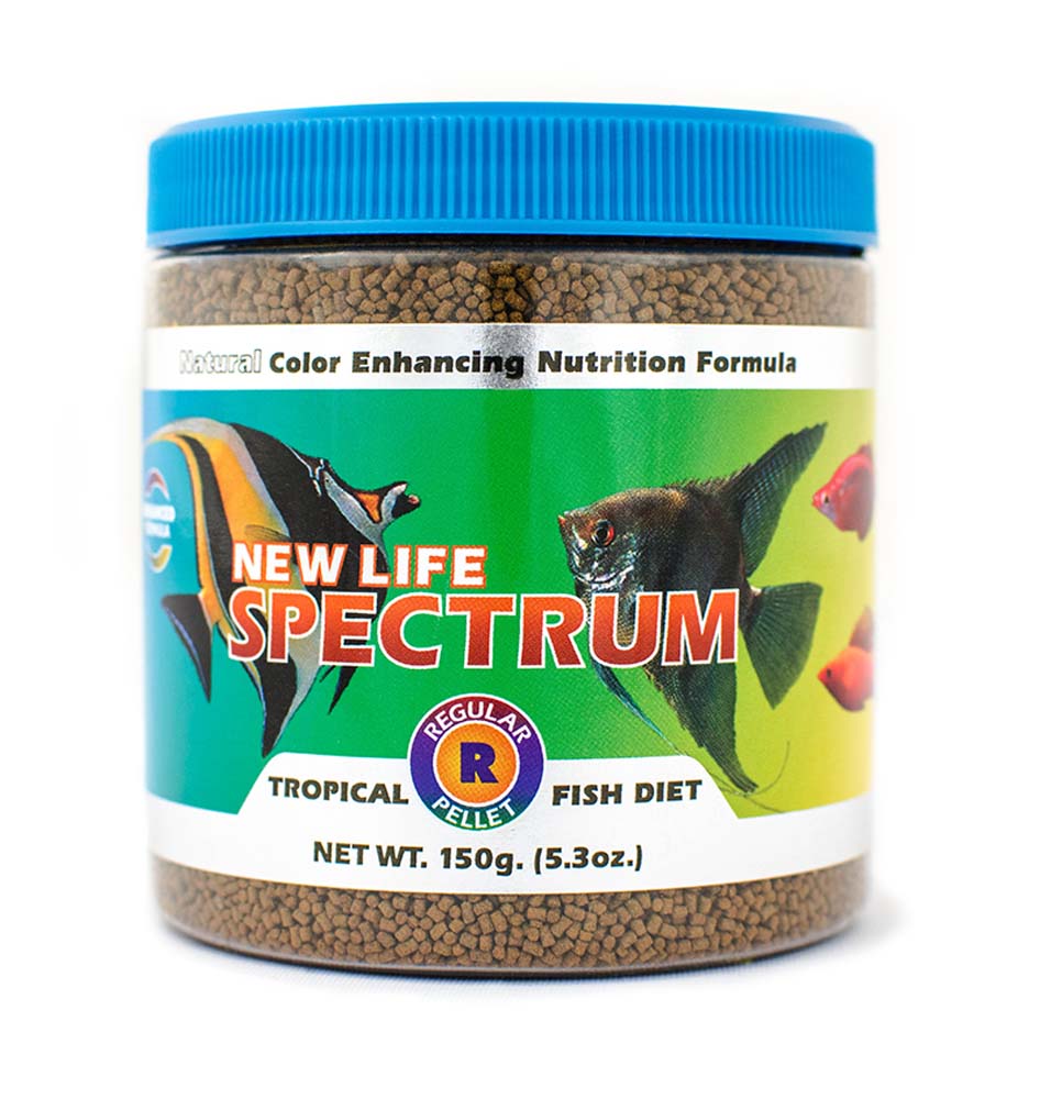 New Life Spectrum Tropical Sinking Pellets Fish Food 5.3oz Regular ...