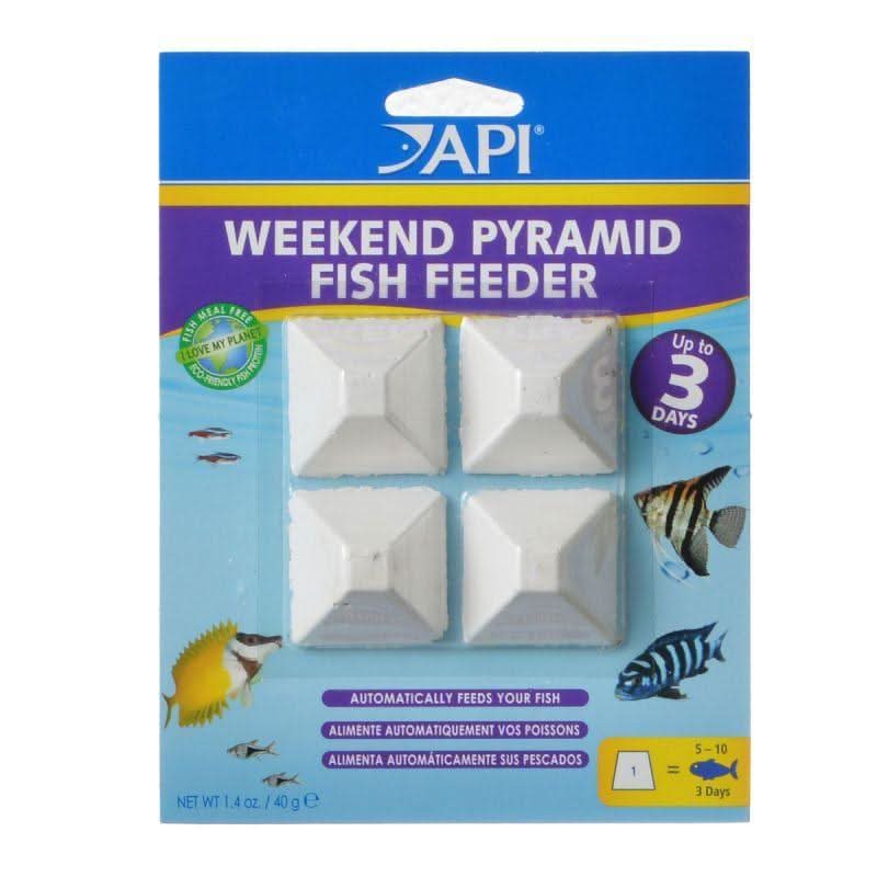 API 3-Day Pyramid Fish Feeder — AnimalWiz.com
