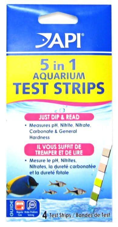 API 5 in 1 Aquarium Test Strips — AnimalWiz.com