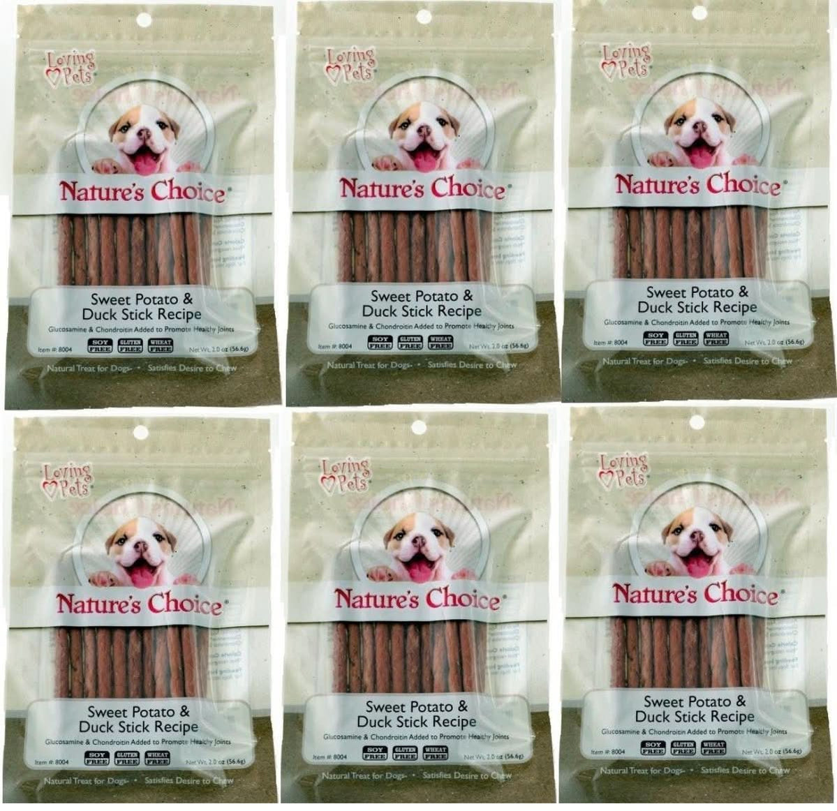 Loving Pets Nature's Choice Sweet Potato & Duck Meat Sticks — AnimalWiz.com