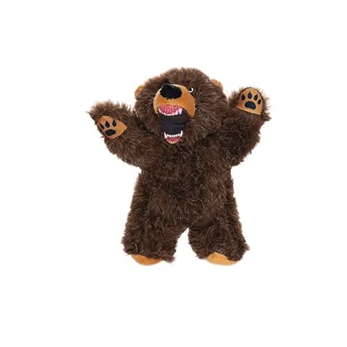 Mighty Junior Angry Animals Bear Dog Toy — AnimalWiz.com