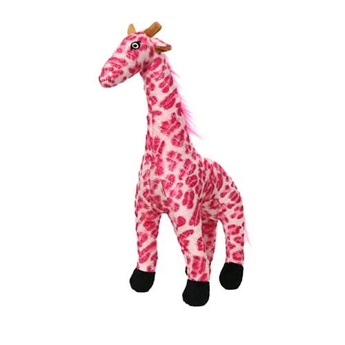 Mighty Safari Pink Giraffe Dog Toy — AnimalWiz.com