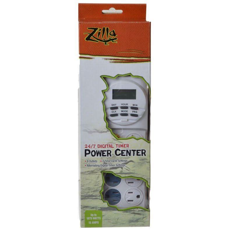 Zilla 24/7 Digital Timer Power Center — AnimalWiz.com